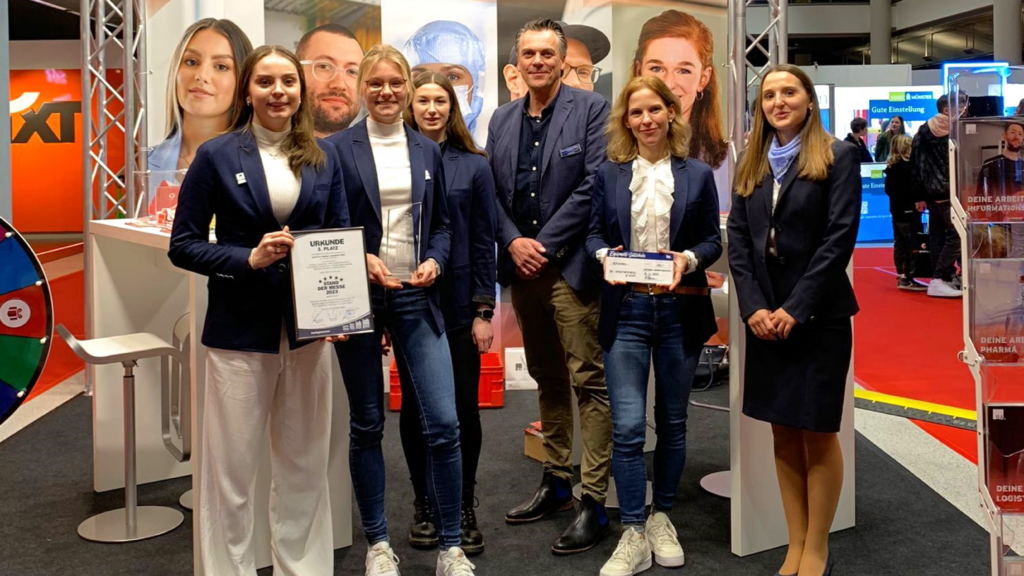 Wir sind "Stand der Messe" - Jobmesse 2023 - Karriere BA.Unternehmensgruppe